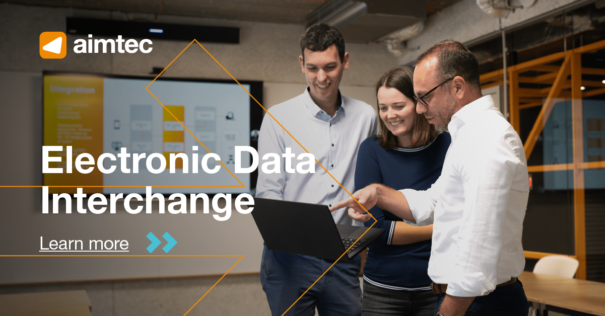 EDI under control. Onboarding 4x faster. | Aimtec